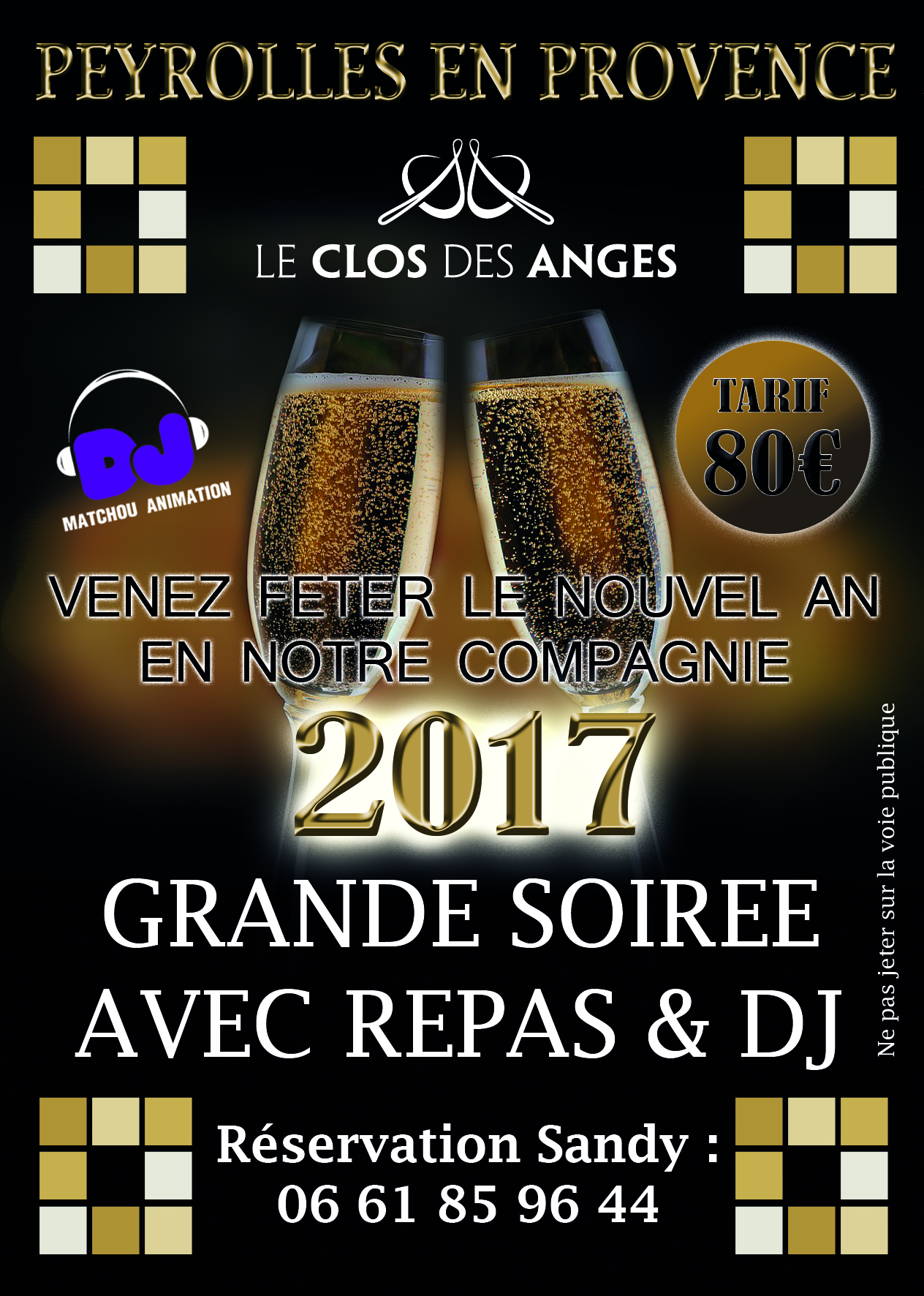 SOIREE ST SYLVESTRE 2017 | Le Clos des Anges SOIREE ST SYLVESTRE 2017 | Le Clos des Anges